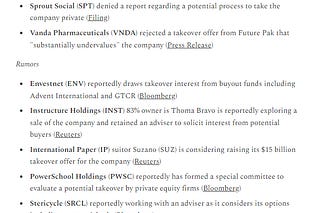 The Special Situation Report | David Paolella | Substack