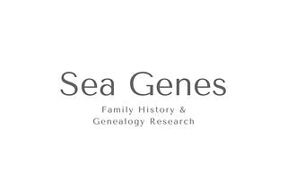 Sea Genes Family History & Genealogy Research | N. P. Maling | Substack