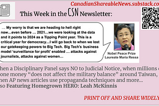 CanadianShareableNews Substack | Substack