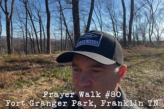 Prayer Walks with Donny Mac | Substack