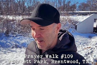 Prayer Walks with Donny Mac | Substack