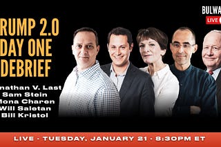 Bulwark+Live | The Bulwark | Substack