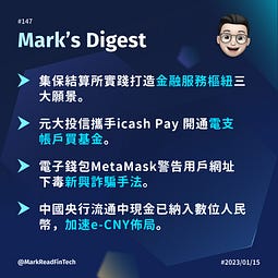 馬克解讀金融科技 | MarkReadFintech | Mark Lin | Substack