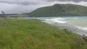 Tekapo Tavern fire. 2019. - by Iam Beauchamp - Fictions.