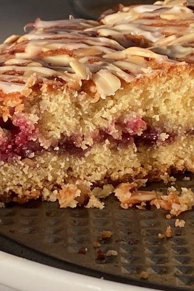 Raspberry Bakewell Cake
