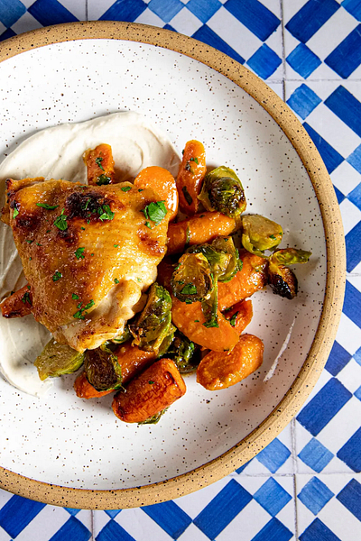 how to cook carrots with chicken