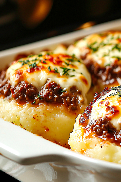 Potato and Ground Beef Cakes - by Sophie - Essen Recipes