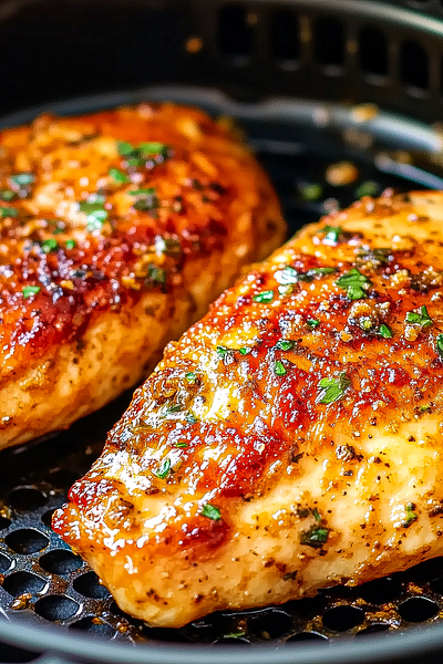 how to make chicken breast juicy in air fryer