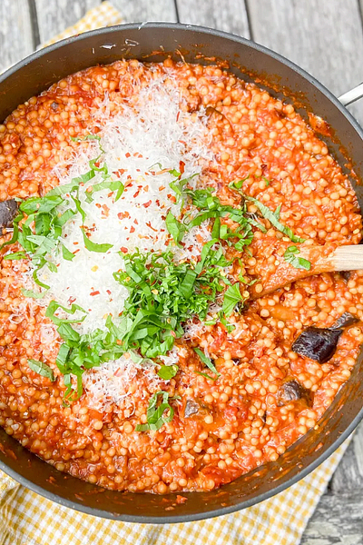 sorta pasta alla norma - by Caroline Chambers