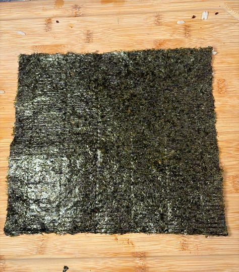 Gimbap - Meal Prep - Baking by Yuka