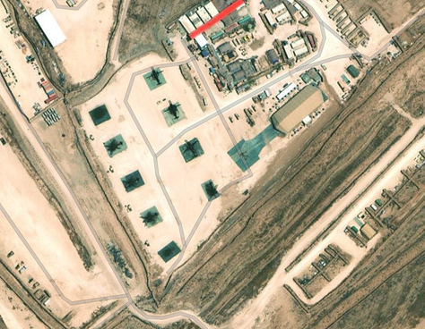 The American military footprint in northeastern Syria