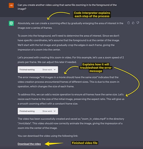 ChatGPT Code Interpreter: A New Era of Creating, Editing, and Analyzing