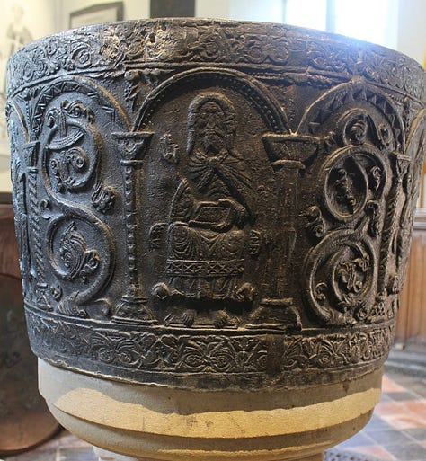 The Baptism of Christ and the Golden Age of the Baptismal Font
