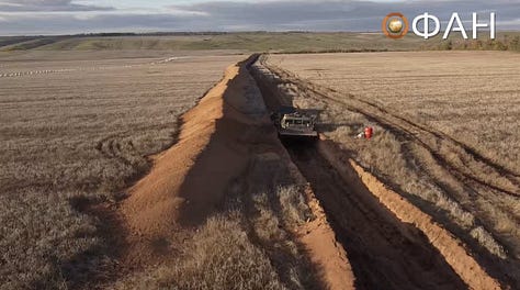 Wagner Group Building Fortification Line Across Donbas Region