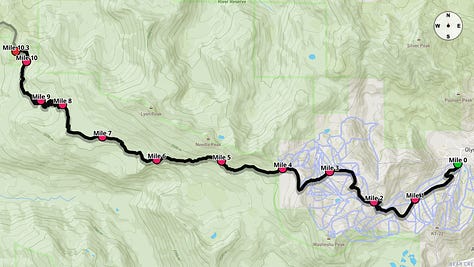 The 2025 Western States 100 Course Guide - Imperial Edition (Miles & Feet)