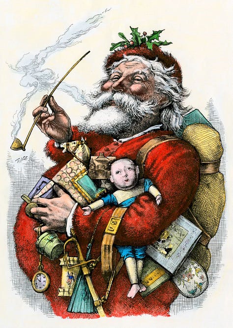 How Saint Nicholas became Santa Claus - by Barbara Giuliano