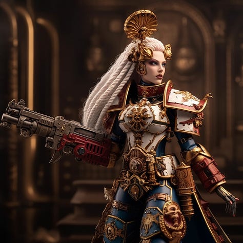 Warhammer 40k BARBIE - by Damien Walter - Science Fiction