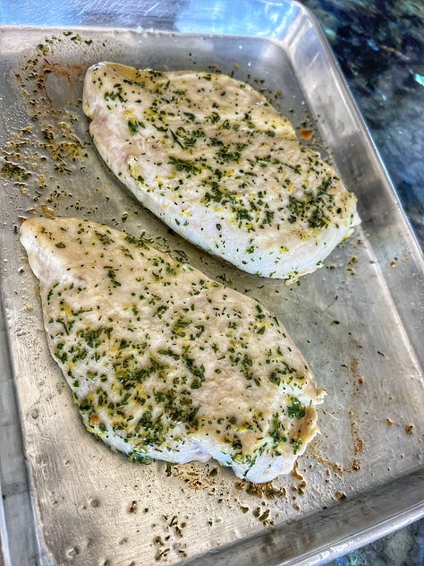 Perfectly Cooked Chicken Breasts - by andrew gruel