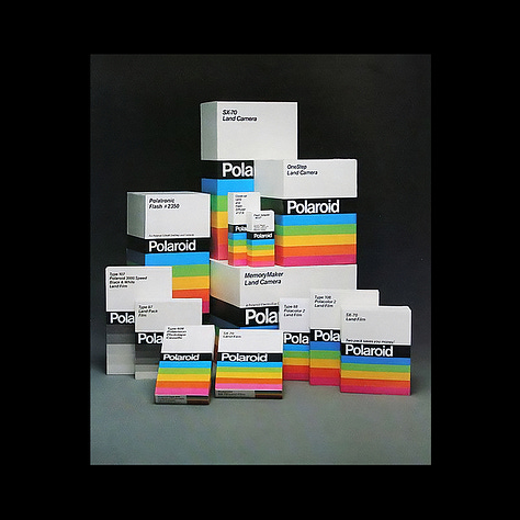 The Polaroid Logo, 1958 – Logo Histories - by Richard Baird