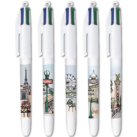 Why Bic's 4-Color Pen Is A French Cultural Icon