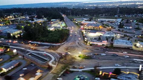Another SR 9 Closure: Massive New Roundabout Built at Frontier Village