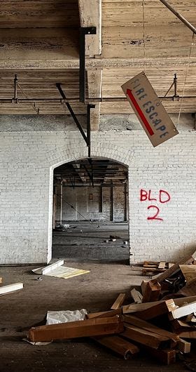Not Just Another Abandoned Warehouse - by Jackie Dana