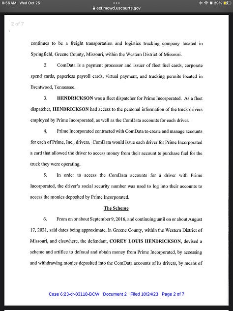 The Federal Case Against Former Mayor & Alderman Corey Hendrickson