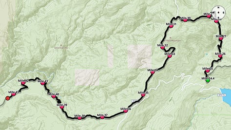 The 2025 Western States 100 Course Guide - Imperial Edition (Miles & Feet)