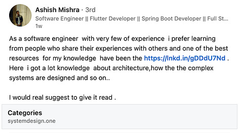 System Design Weekly Newsletter - by Neo Kim