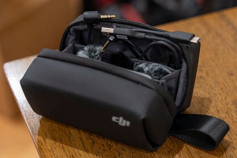 The DJI Mic 2 features Bluetooth connectivity, AI noise-canceling, and ...