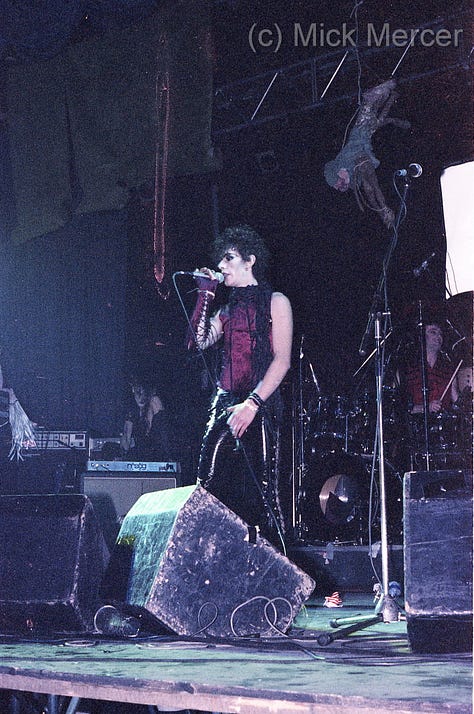 SPECIMEN - Rare colour photos - Mick Mercer's Panache