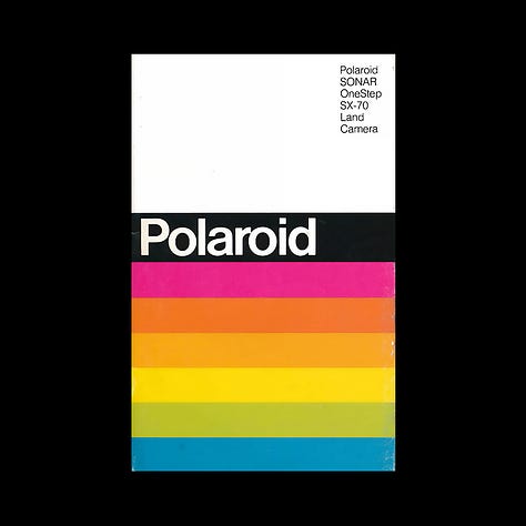 The Polaroid Logo, 1958 – Logo Histories - by Richard Baird