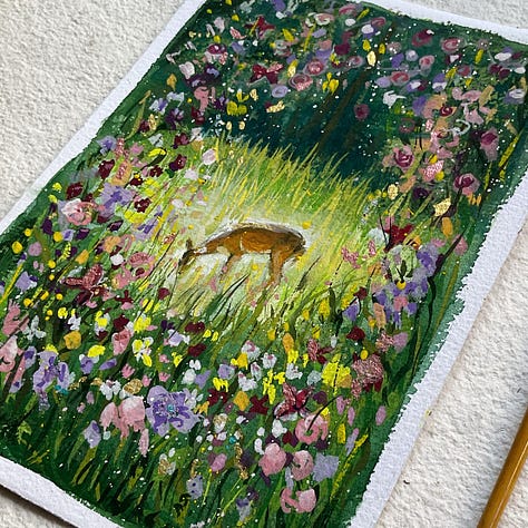 Painting My Happy Place - by Kruti Gandhi