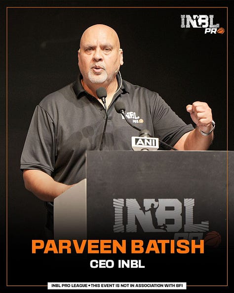"INBL Pro" Indian Basketball League to tip off in August 2024