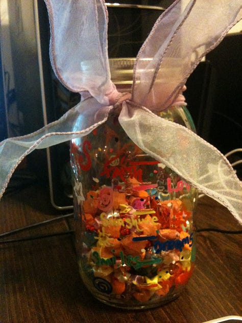 Happiness Jar - The Honeycomb Brain of Julia Star Art