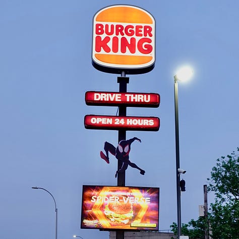 Burger King enters Spider-Verse; relics of a long-lost Empire State ...