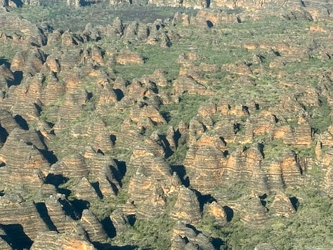 Day 43: Lake Argyle / Bungle Bungle - by Fiona Biedermann