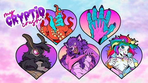 Snughouls: A Cryptid Collection | Tiny Teeth | Substack