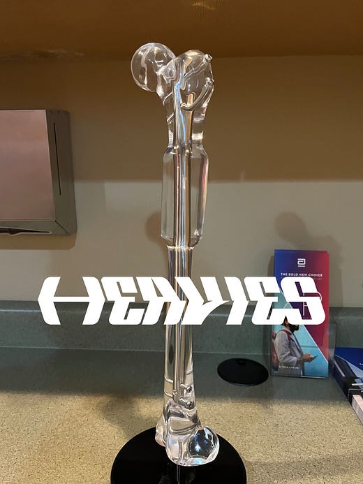 HEAVIES | Chris Gayomali | Substack