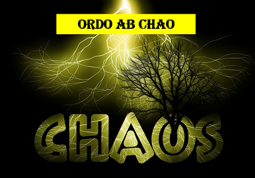 Ordnung aus dem Chaos - Ordo ab Chao - by Egon Fischer
