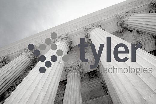 Tyler Technologies: Big Fish, Small Pond