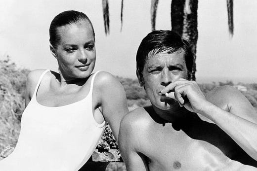 la piscine romy schneider alain delon south of france nostalgia