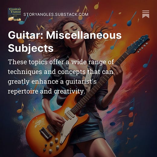My Guitar Tutor Online | C. L. Nichols | Substack