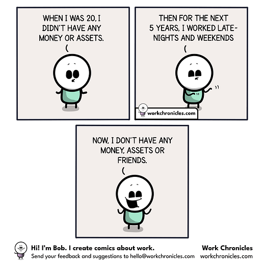 (comic) When I was 20 - Work Chronicles