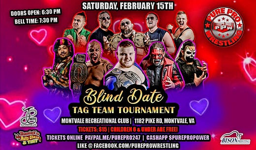 DMV Wrestling News | Jeff Quinton | Substack