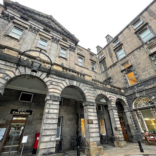 The Edinburgh Minute | Michael MacLeod | Substack