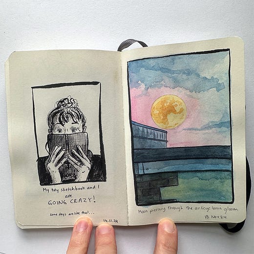 Drawing my Days by Jane Heinrichs | Substack