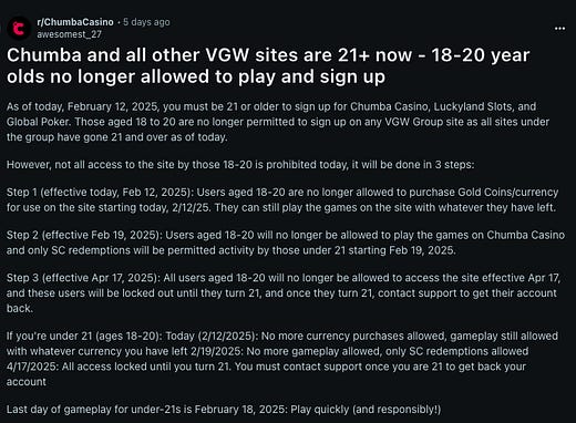 The Closing Line | Dustin Gouker | Substack