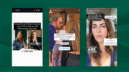 Getting started with live video - On Substack