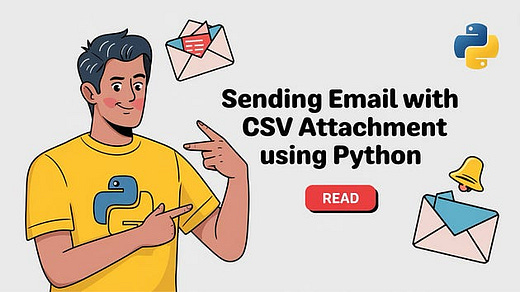 Sending Emails With CSV Attachment Using Python